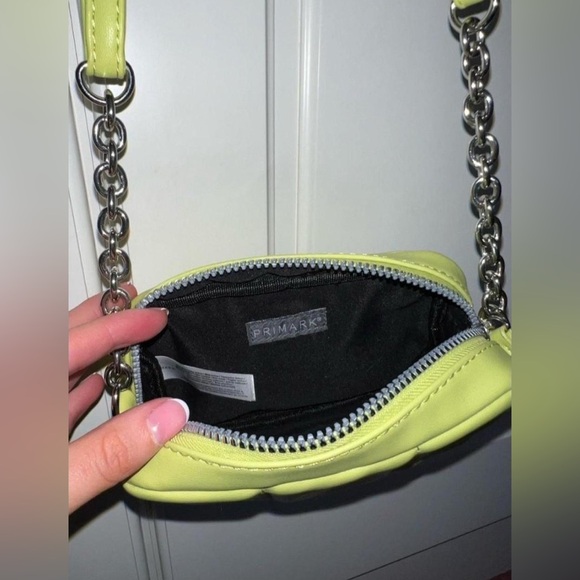 Primark | Bags | Primark Neon Green Quilted Mini Crossbody Bag 9s Y2k ...